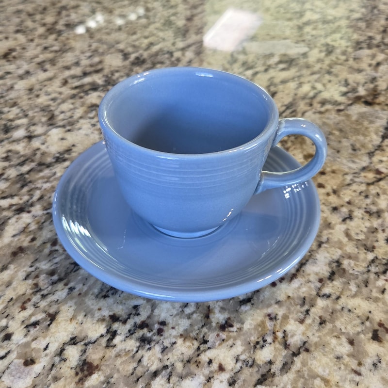 Vintage Fiesta Tea Cups - Etsy