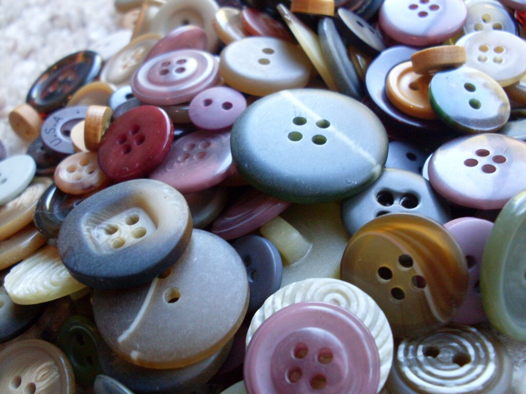 Natural Button Mix 5 to 30mm - Etsy