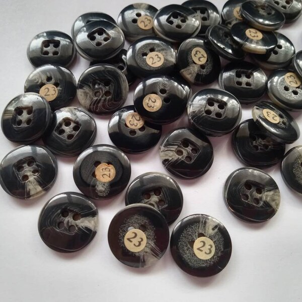 Bulk Black Buttons - Etsy