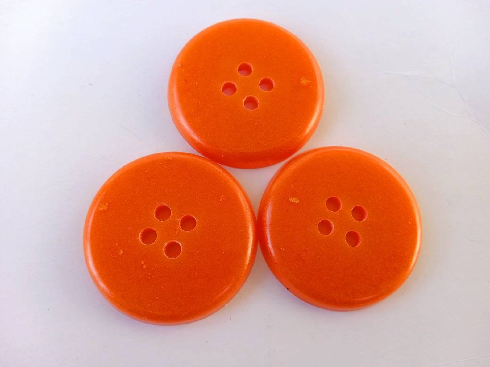 Large 1 1/2 Inch Resin Sewing Buttons 38mm Set of 3 - Etsy