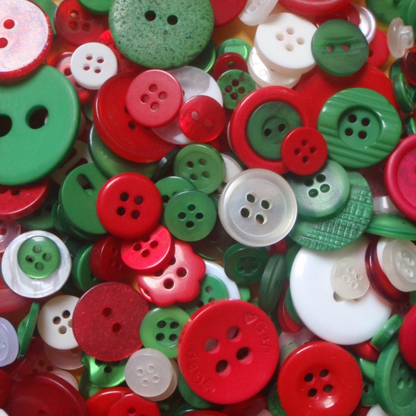 Christmas Buttons - Etsy