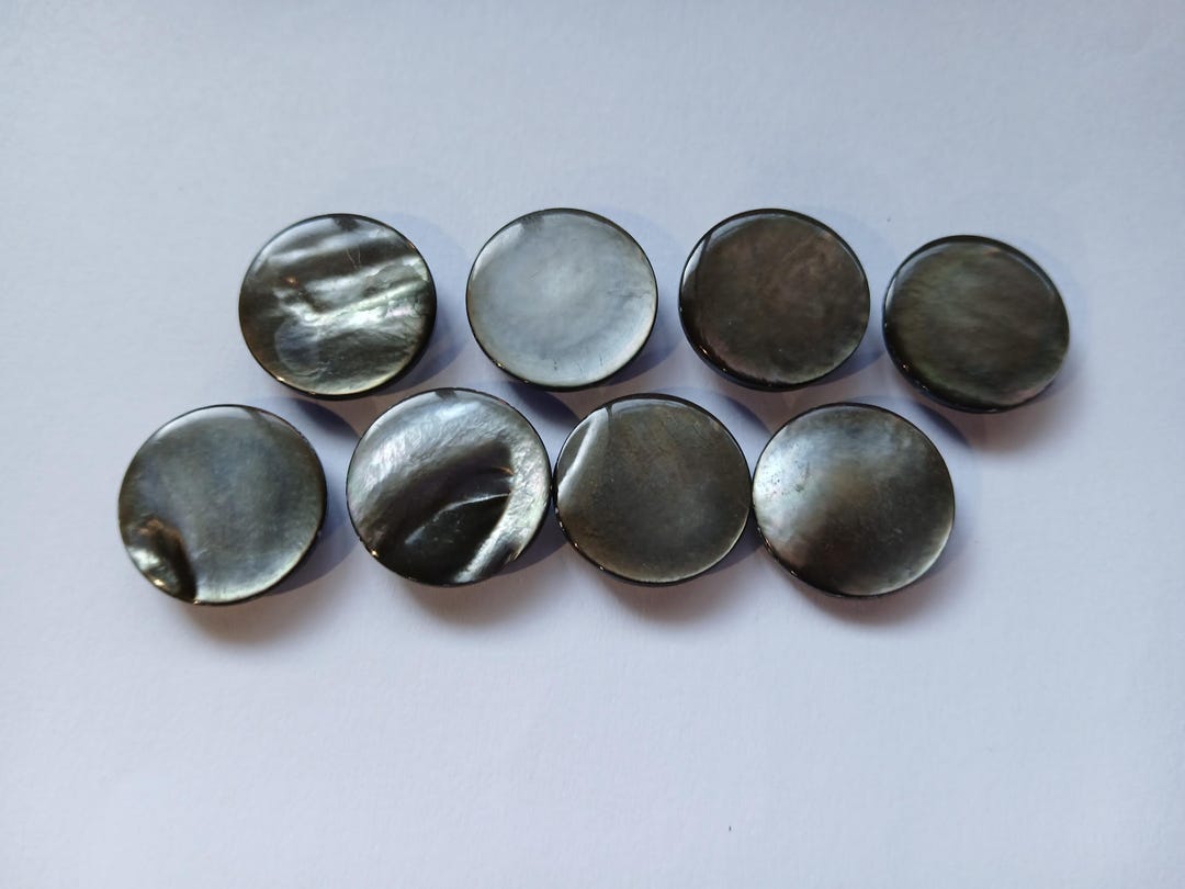 Grey Shell Sewing Buttons .75 Inch - Etsy
