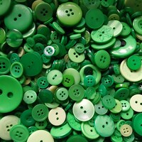 Green Buttons - Etsy