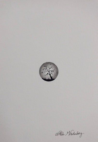 Reaching Out - Creepy Haunted Spooky Tree Ravens Landscape - Miniature ...