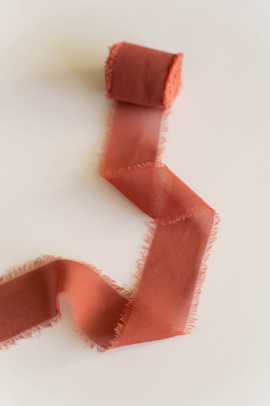 Hand Frayed Neutral Bridal Bouquet Ribbon multiple Colors Available - Etsy