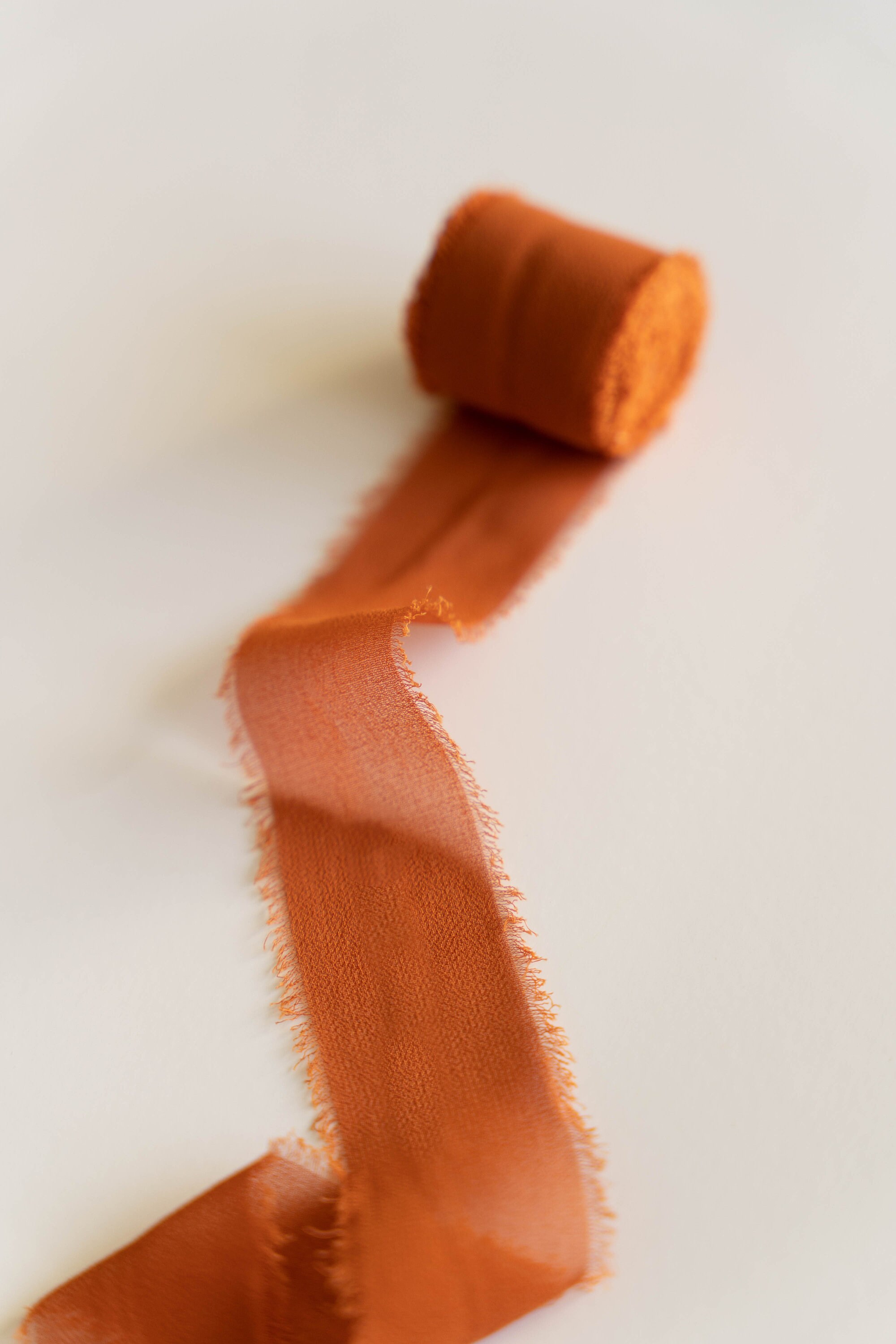 Hand Frayed Neutral Bridal Bouquet Ribbon multiple Colors Available - Etsy