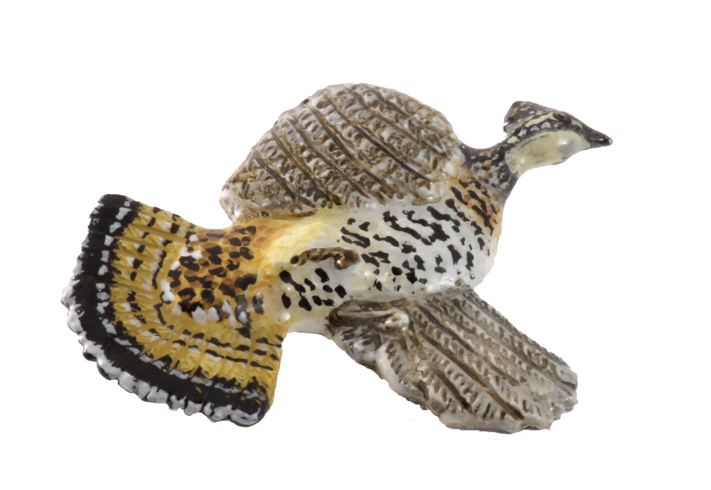 Creative Pewter Designs Ruffed Grouse Flushing Premium Bird Pewter ...