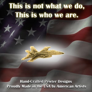 Fighter Jet Pin, Pewter, Fighter, Jet, Plane, Wings, Aviation, Military ...