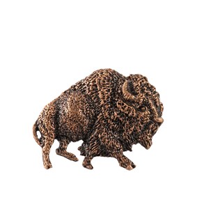 Creative Pewter Designs Bison Buffalo Full Body Premium Pewter Lapel ...