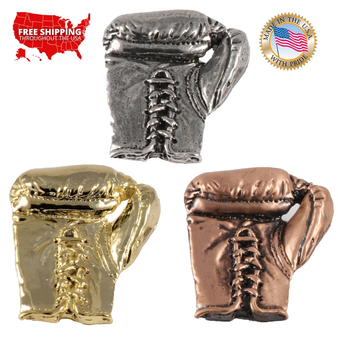 Boxing Glove Pin, Pewter, Boxing, Boxer, Glove, Ring, Sports, Match ...
