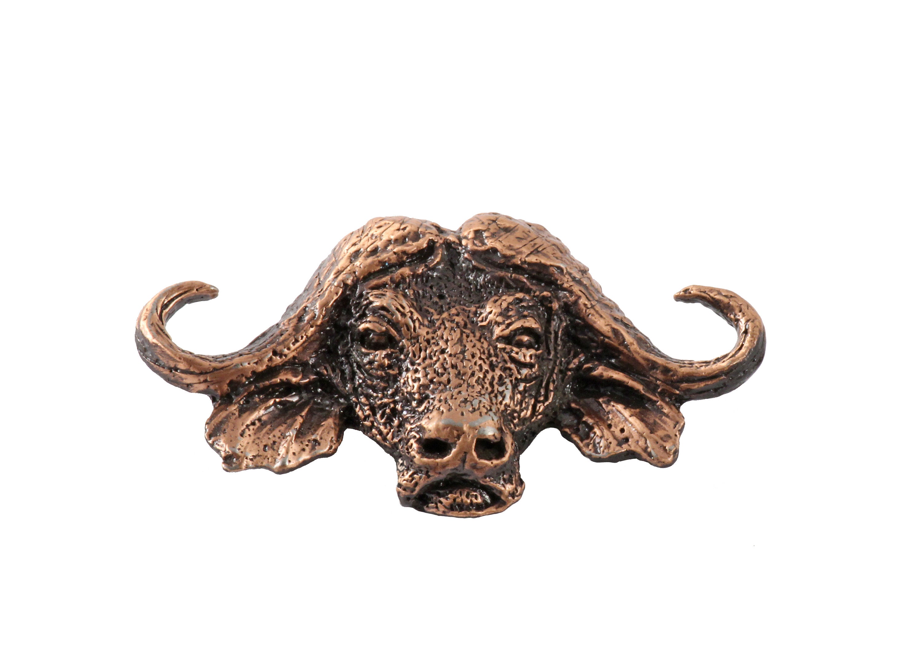 Creative Pewter Designs African Cape Buffalo Head Premium Pewter Lapel ...