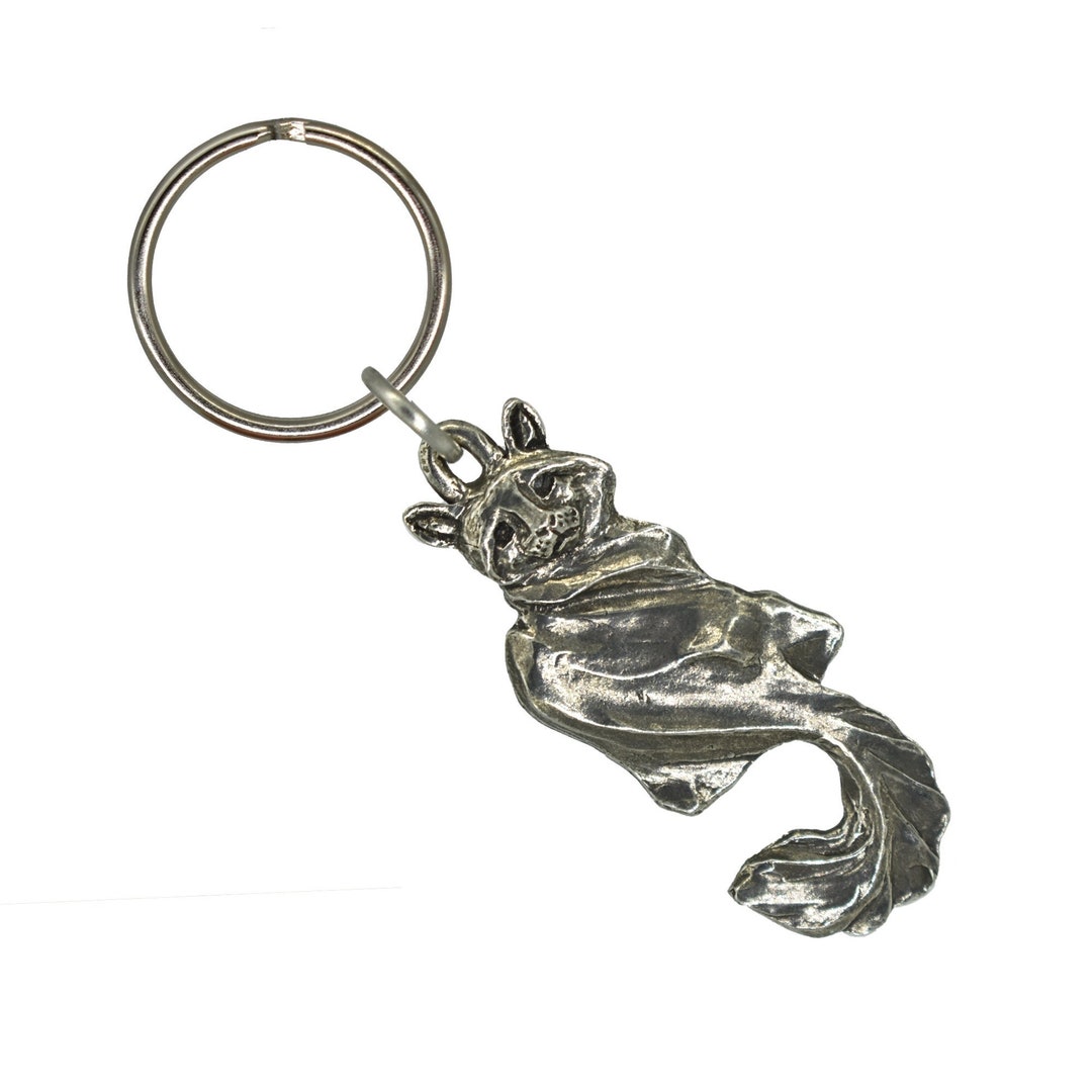 Vintage Cat Keychain, C012KC, 1 1/2 Inch, Kitty, Cats, Pets, Feline ...