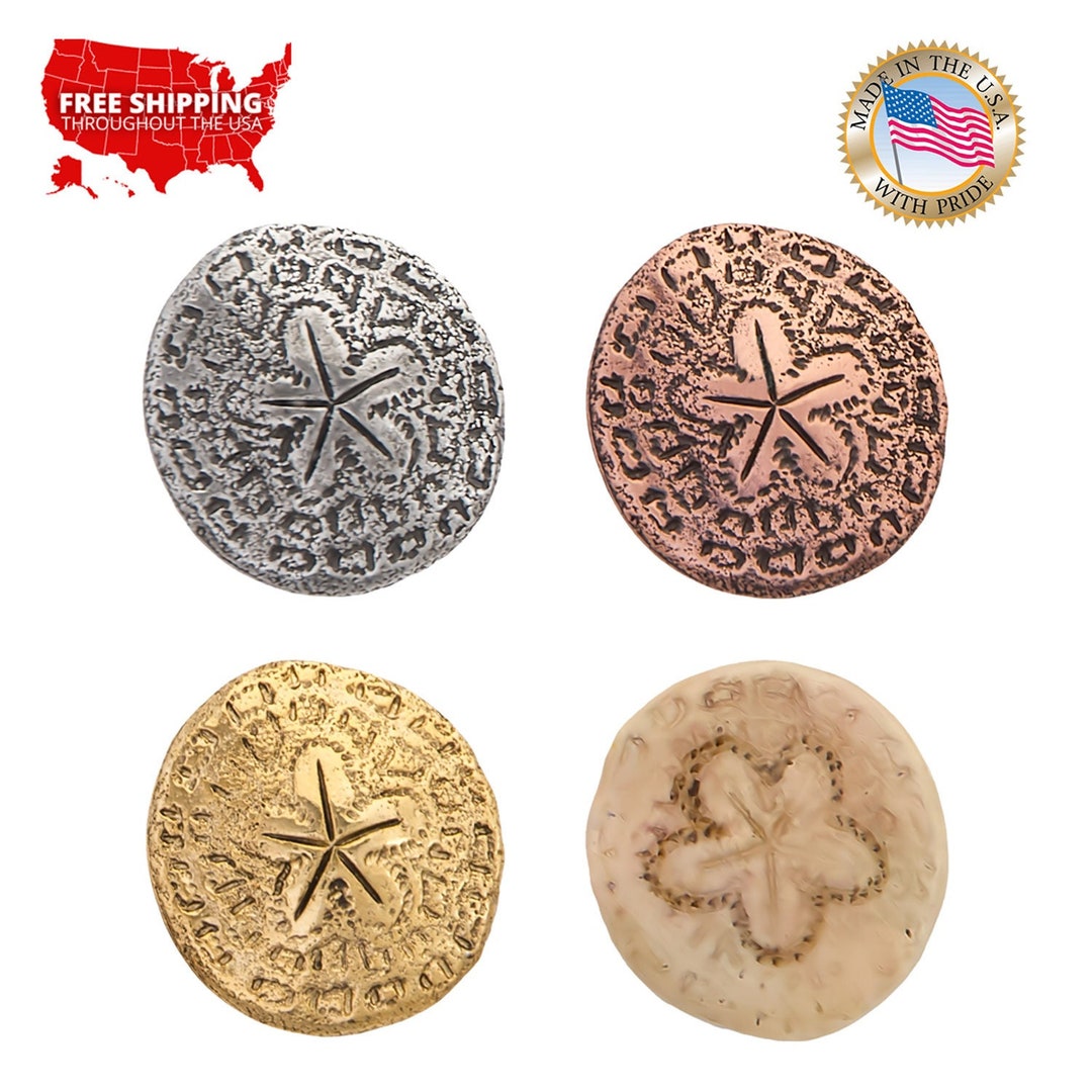 Sand Dollar Pin, Pewter, Sand, Dollar, Beach, Ocean, Marine, Sea, Lapel ...