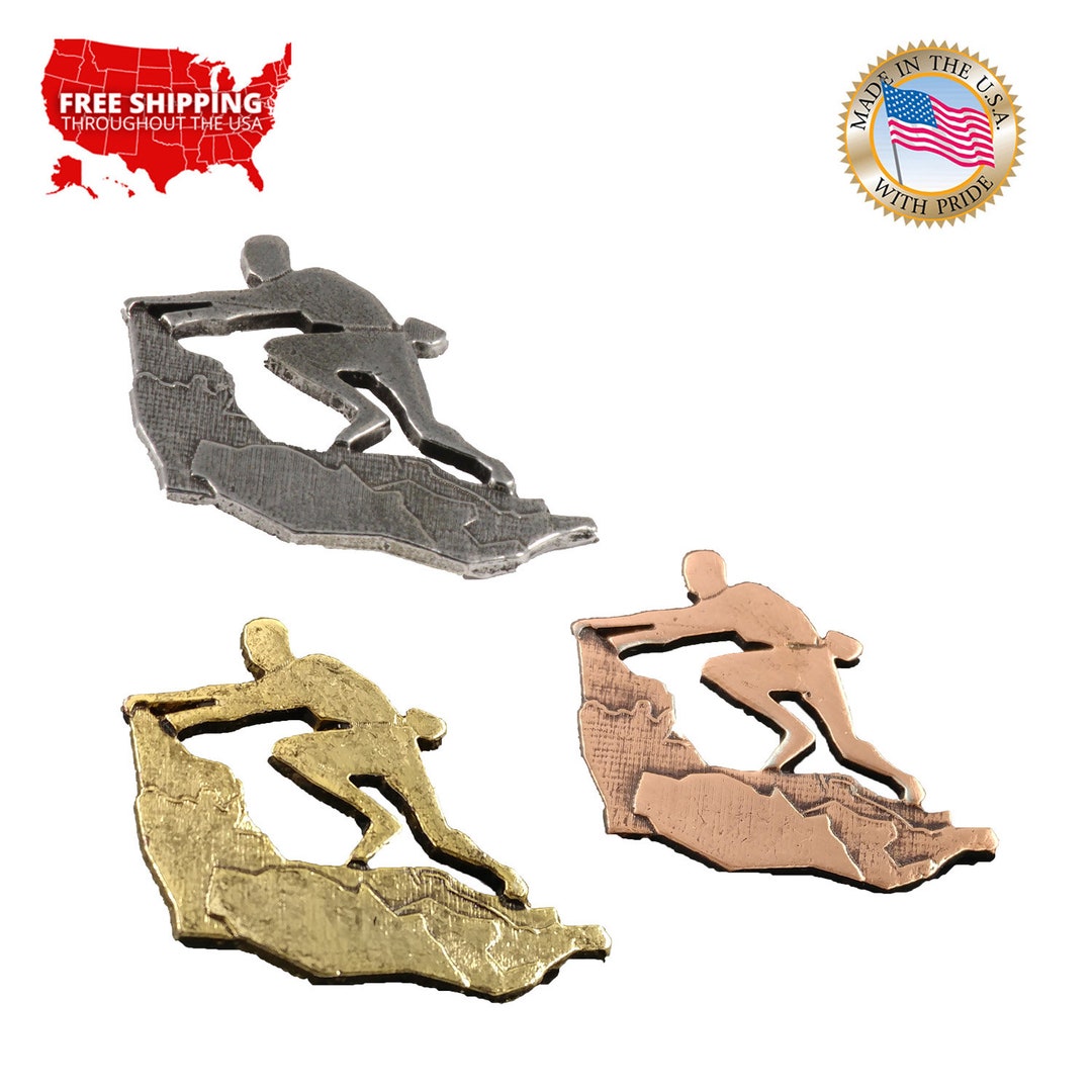 Rock Climber Male Pin, Pewter, Rock, Climber, Outdoors, Climbing, Lapel ...