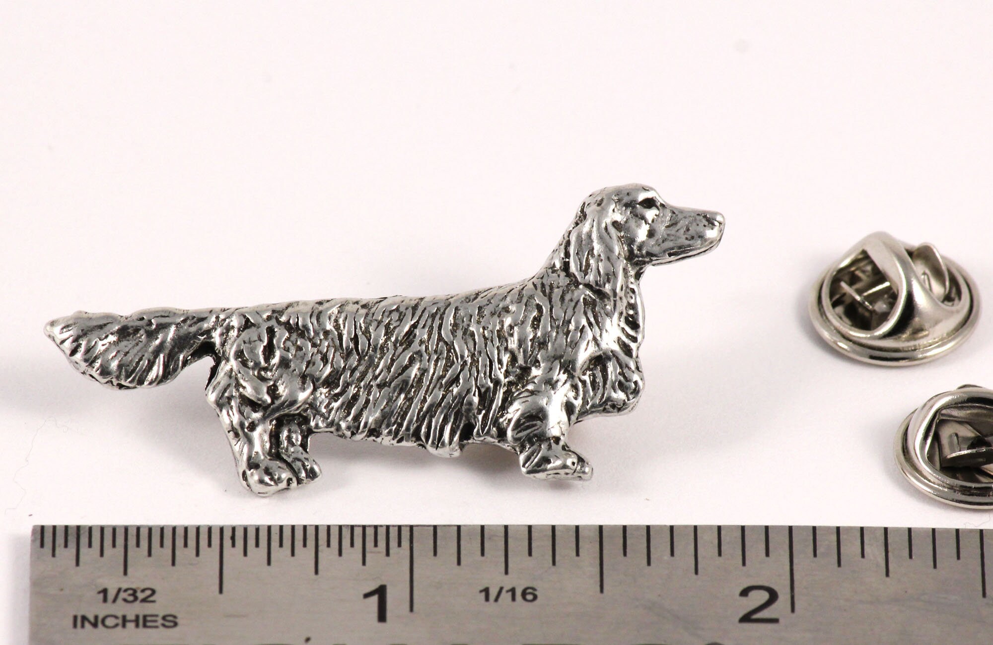 Creative Pewter Designs Dachshund Long Hair Dog Pewter Lapel | Etsy