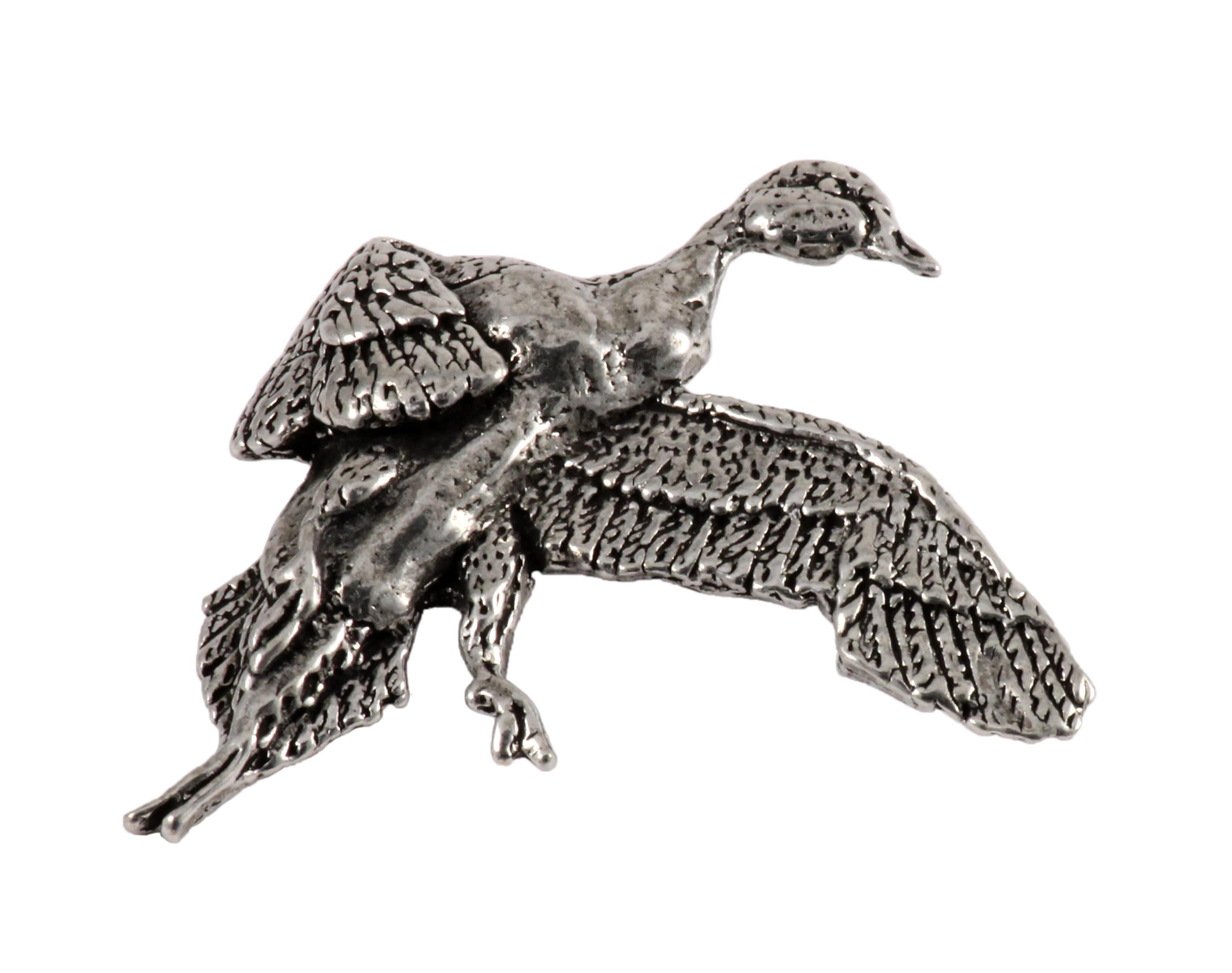 Creative Pewter Designs Pintail Duck Flying Right Bird Pewter - Etsy