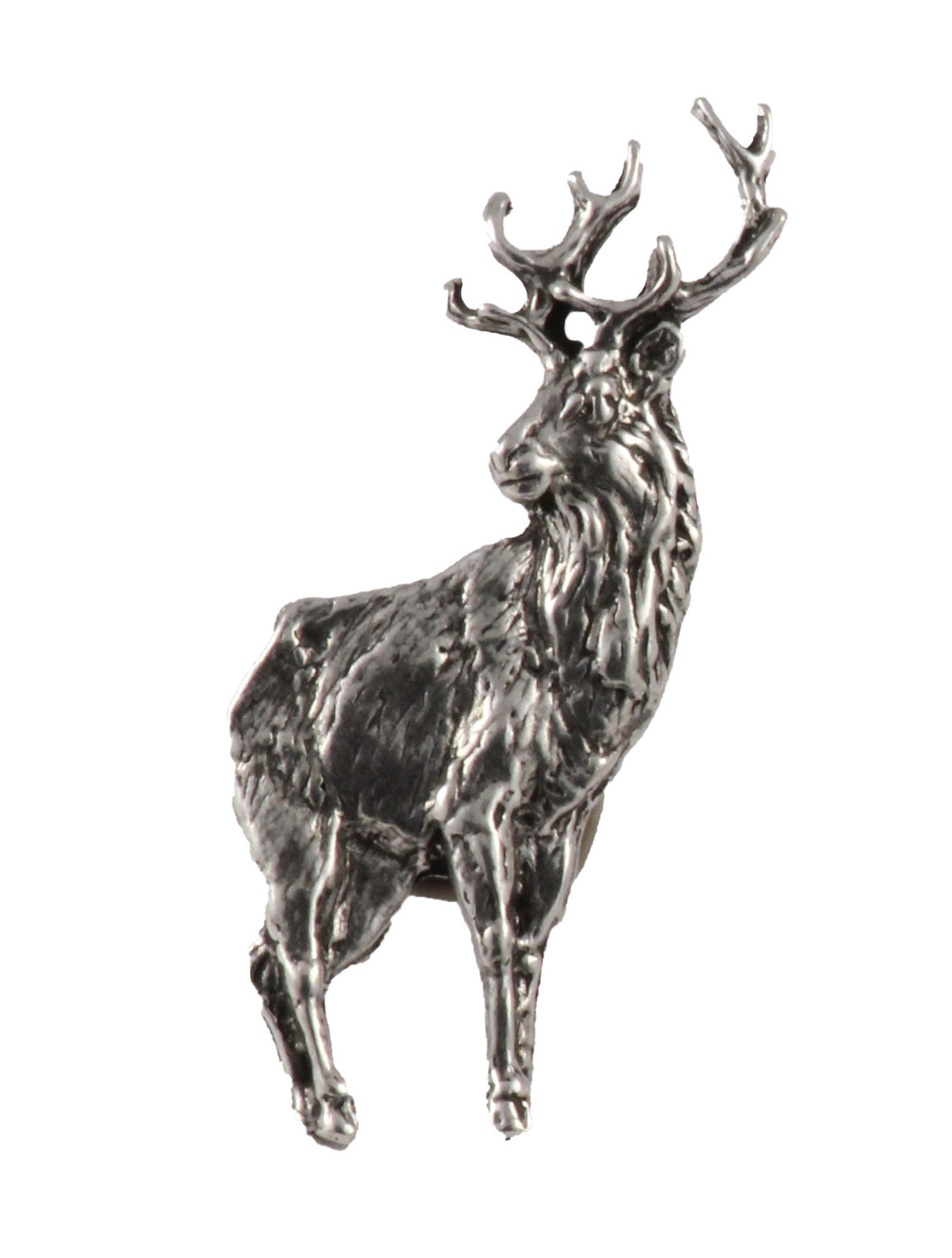 Creative Pewter Designs Red Deer Stag Full Body Pewter Lapel - Etsy