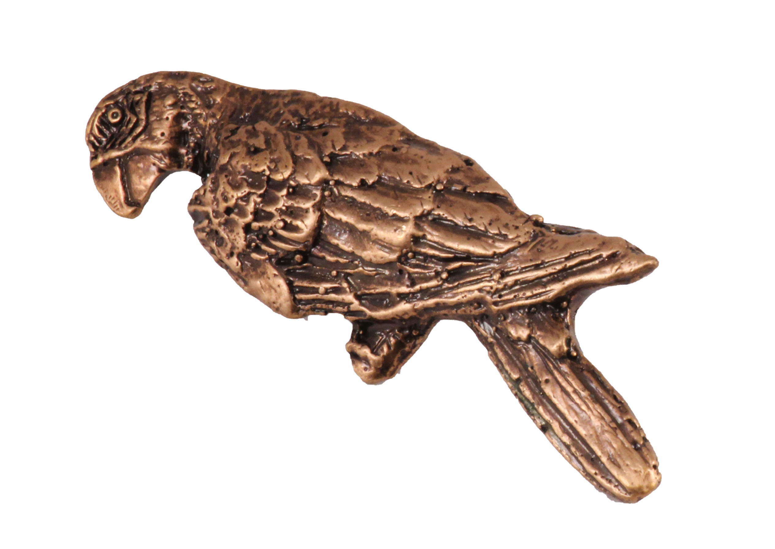 Creative Pewter Designs Mccall Parrot Bird Pewter Lapel Pin Brooch ...