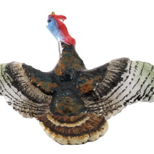 Creative Pewter Designs Wild Turkey Flying Premium Bird Pewter Lapel ...