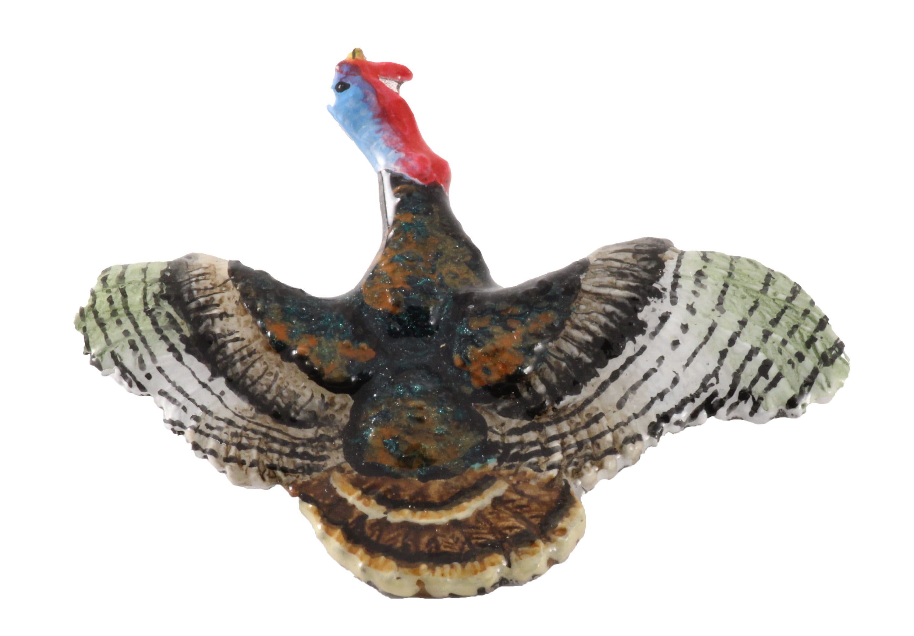 Creative Pewter Designs Wild Turkey Flying Premium Bird Pewter - Etsy