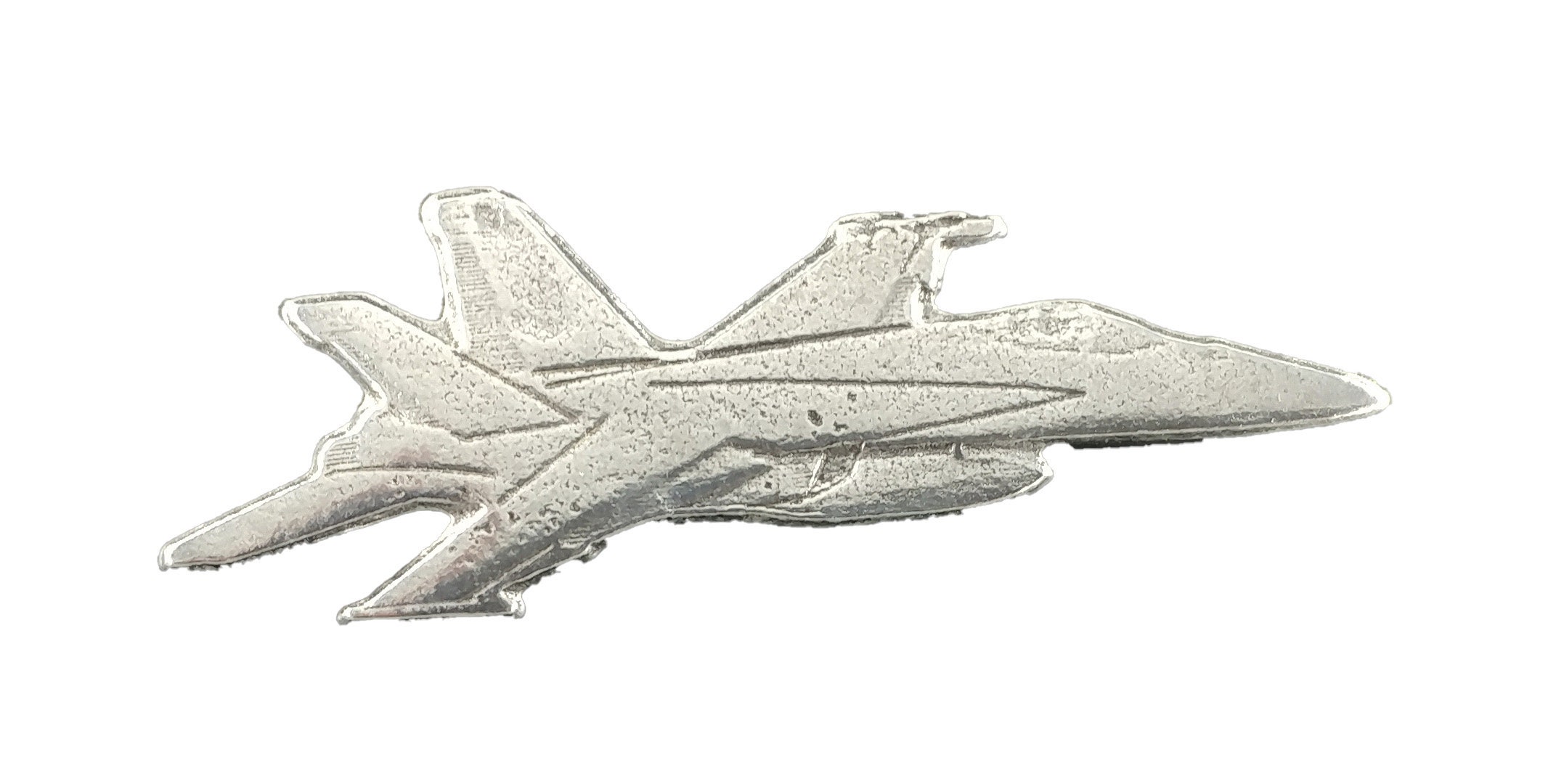 Fighter Jet Pin, Pewter, Fighter, Jet, Plane, Wings, Aviation, Military ...