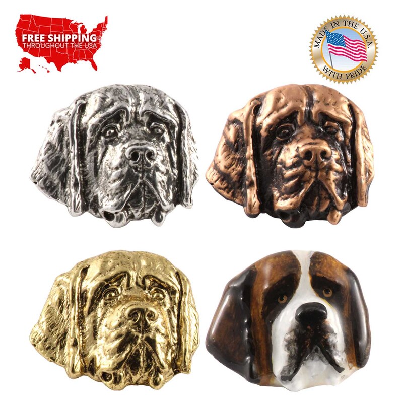 Saint Bernard Brooch Pin - Etsy