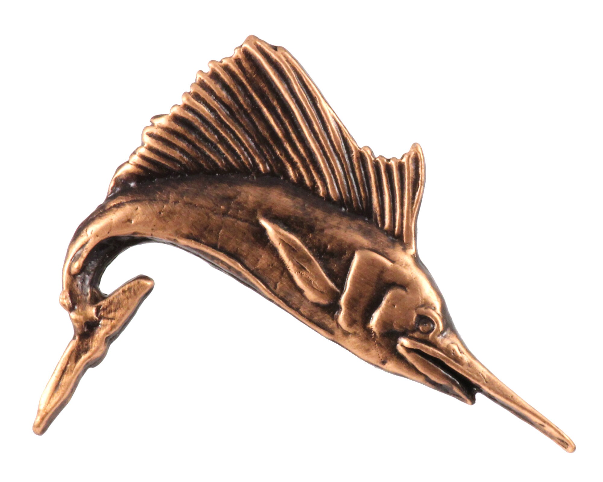 Creative Pewter Designs Sailfish Fish Pewter Lapel Pin or Magnet S003 ...