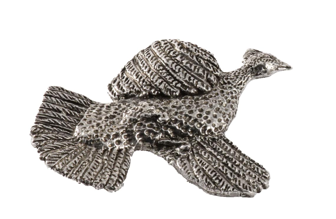 Creative Pewter Designs Ruffed Grouse Flushing Premium Bird Pewter ...