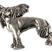 Creative Pewter Designs Chinese Crested Dog Pewter Lapel Pin or Magnet ...