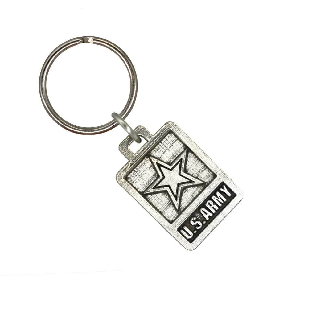US Army Keychain, A1003KC, 2 Inches, Military, Armed Forces, Service ...
