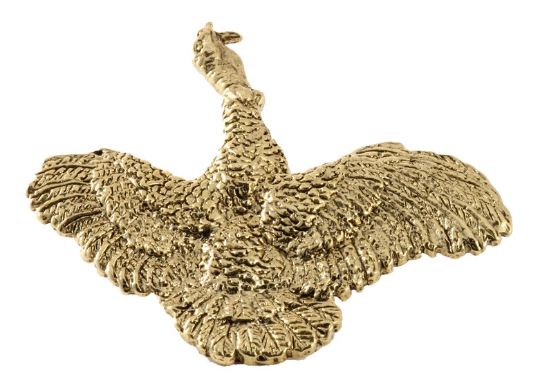 Creative Pewter Designs Wild Turkey Flying Premium Bird Pewter - Etsy