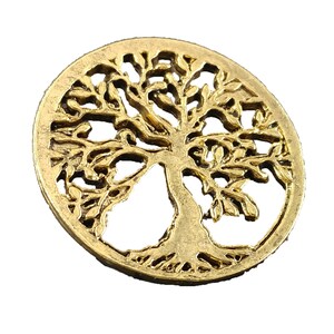 Tree of Life Pin, Pewter, Tree, Life, Nature, Branches, Leaf, Peace ...