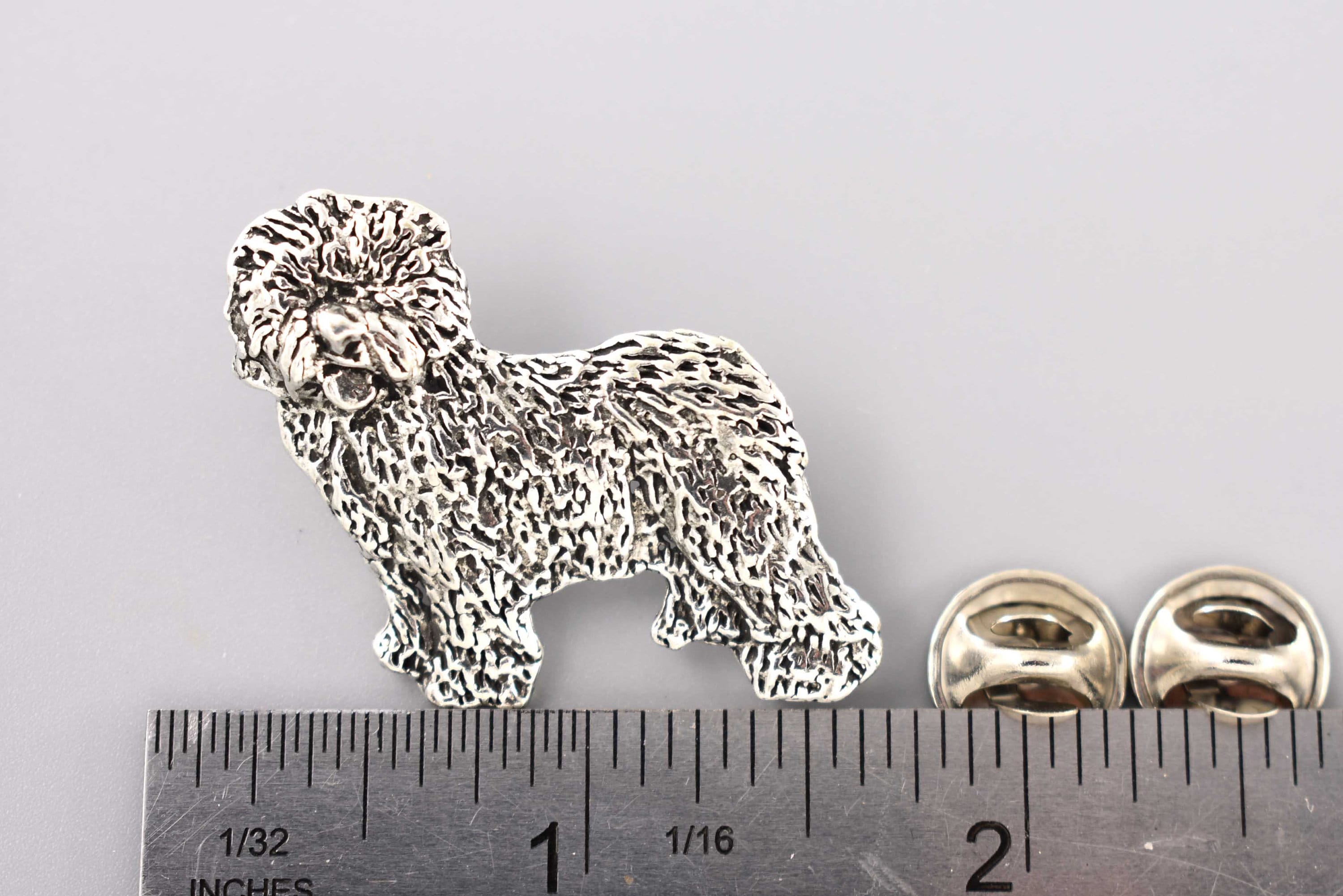 Creative Pewter Designs Old English Sheepdog Pewter Lapel Pin or Magnet ...