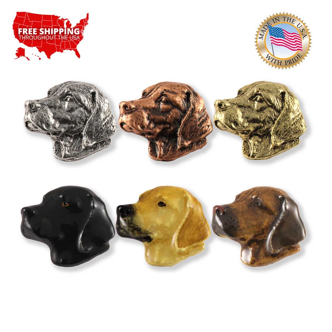 Creative Pewter Designs Labrador Dog Pewter Lapel Pin or Magnet D112 - Etsy