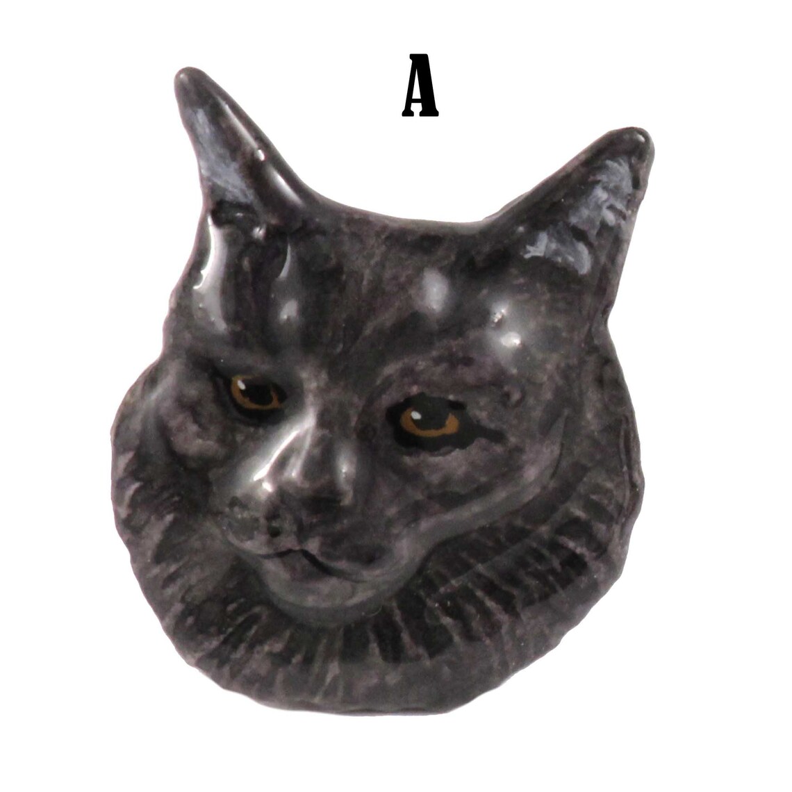 Creative Pewter Designs Angora Cat Pewter Lapel Pin Brooch, C004 - Etsy
