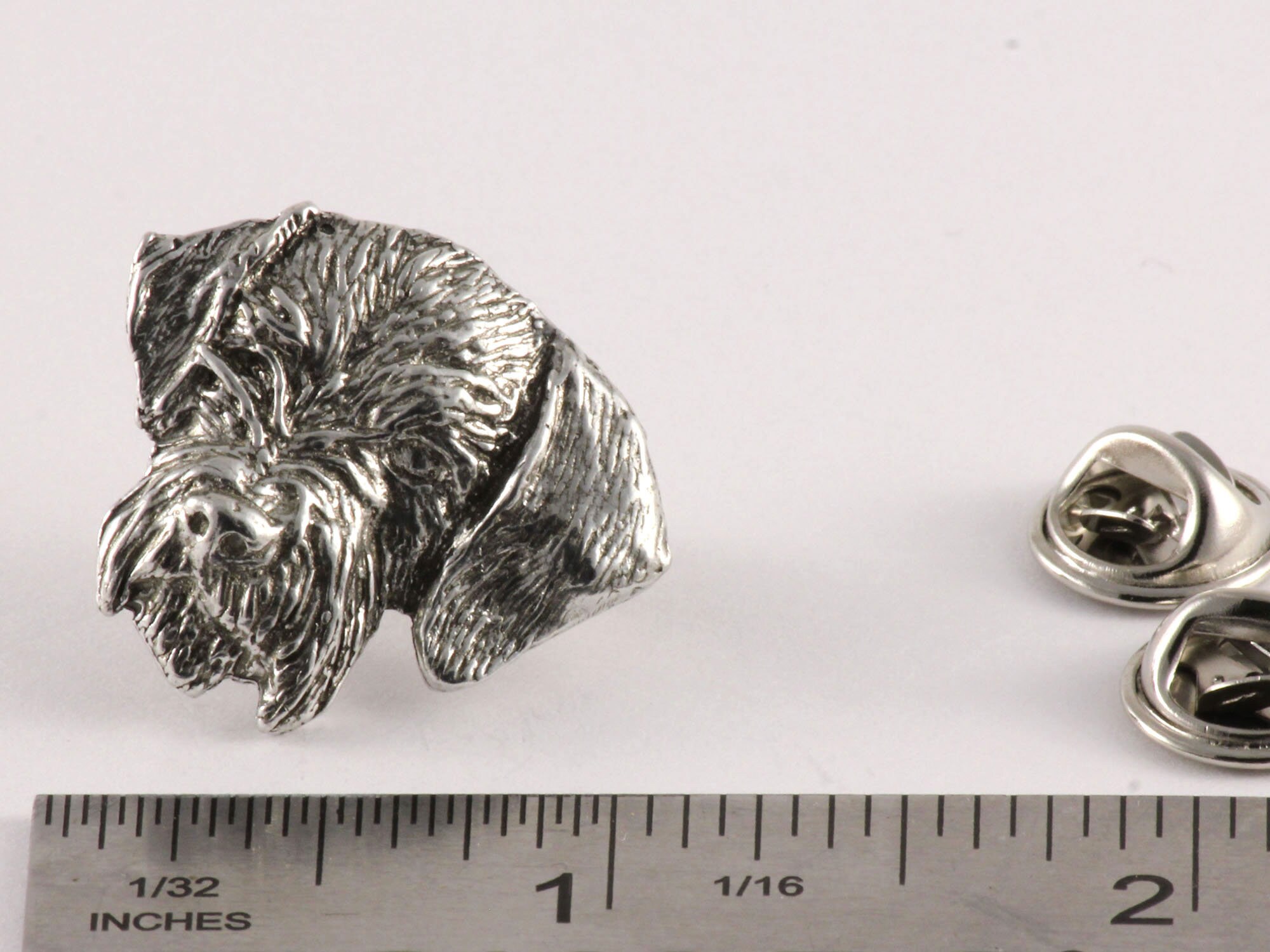 Creative Pewter Designs German Wire Haired Dog Pewter Lapel | Etsy