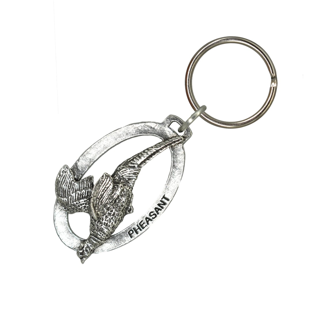 Pheasant Keychain, B022KC, 2 Inches, Game Bird, Hunting, Wildlife, Gift ...