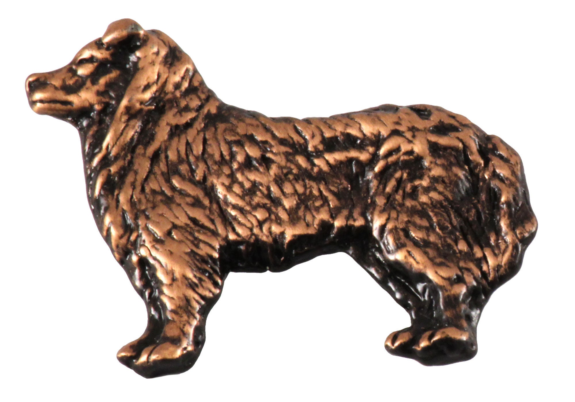 Creative Pewter Designs Border Collie Dog Pewter Lapel Pin or Magnet ...