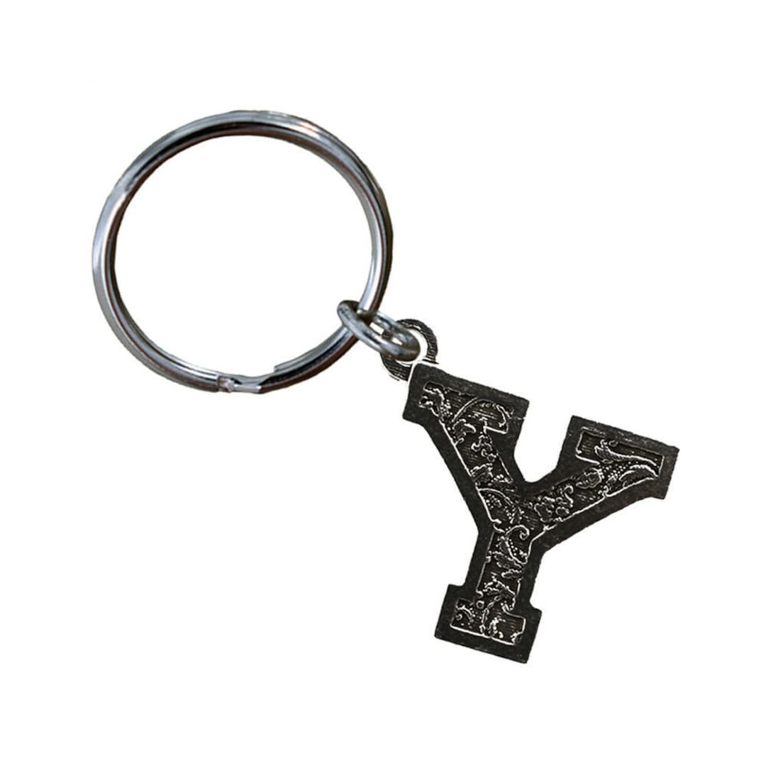 Letter Y Keychain, L025KC, 1 1/4 Inch, Alphabet, Initial, Personalized ...