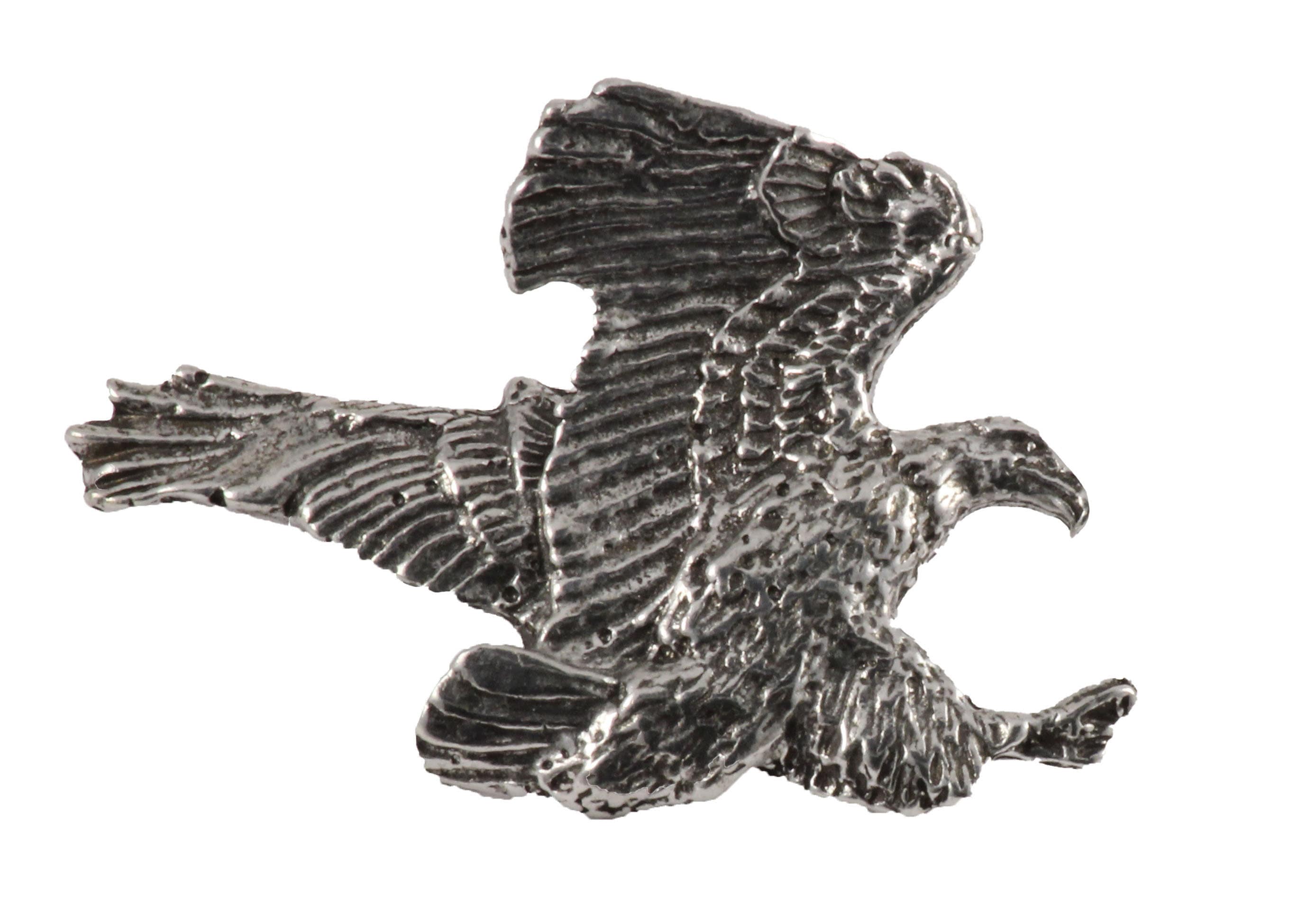 Creative Pewter Designs Bald Eagle Flying Bird Pewter Lapel | Etsy
