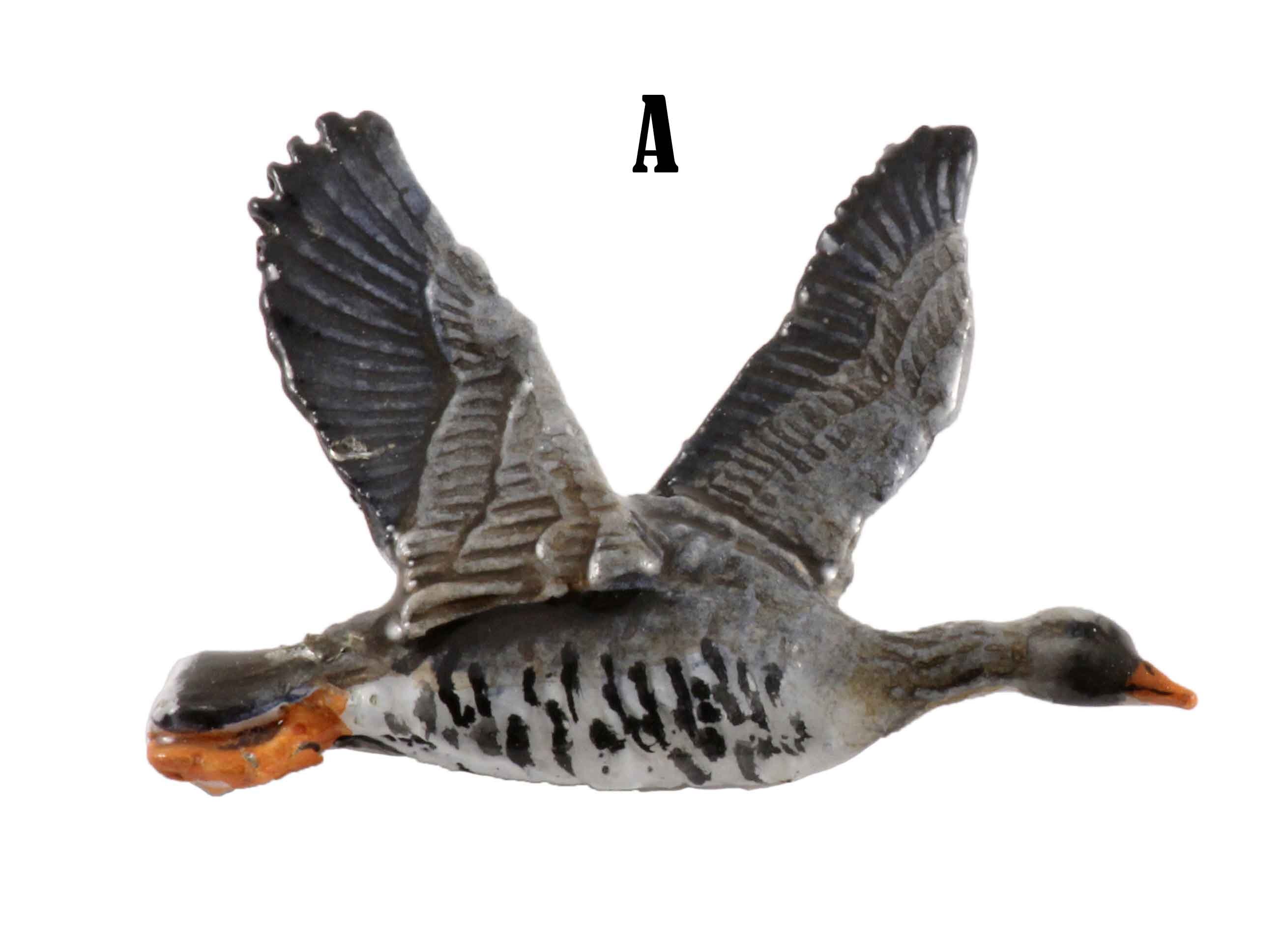 Creative Pewter Designs White Fronted Snow Goose Bird Pewter Lapel Pin ...