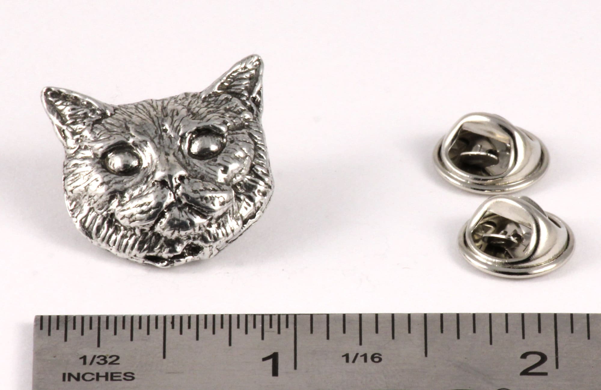 Creative Pewter Designs Shorthair Cat Pewter Lapel Pin Brooch | Etsy