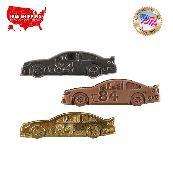 Race Car Pin Pewter Race Car Motorsports Racing Racecar - Etsy