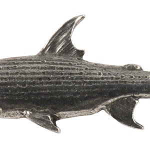 Creative Pewter Designs Tigerfish African Fish Pewter Lapel Pin or ...