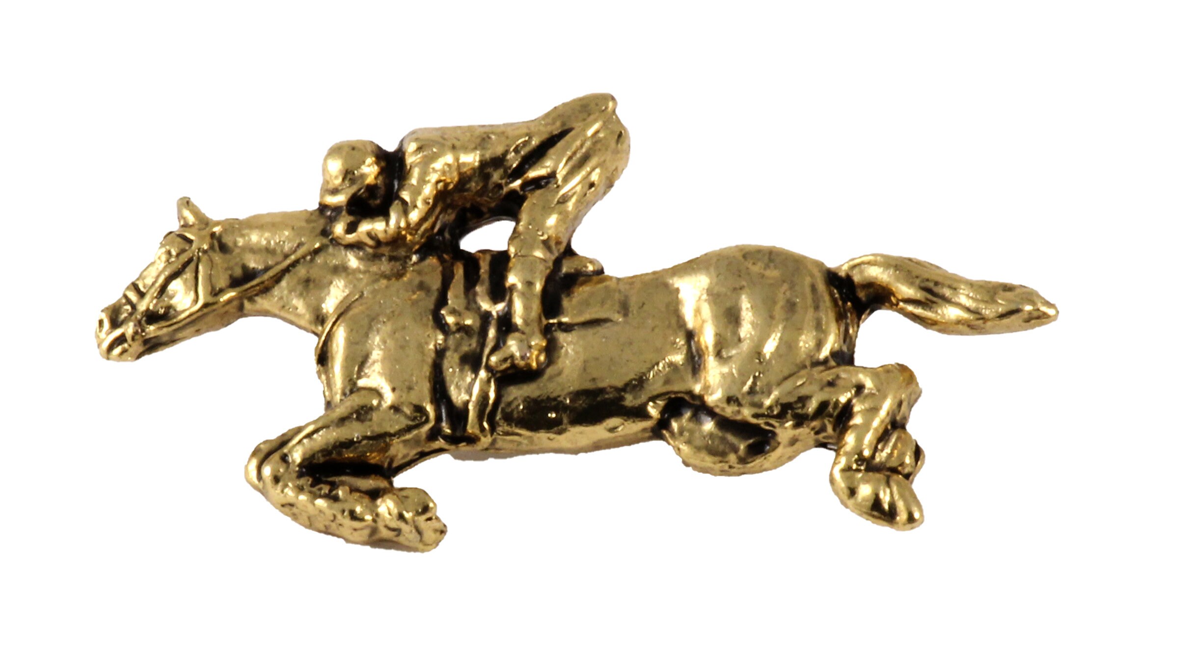 Creative Pewter Designs Horse Jumping With Jockey Pewter Lapel - Etsy