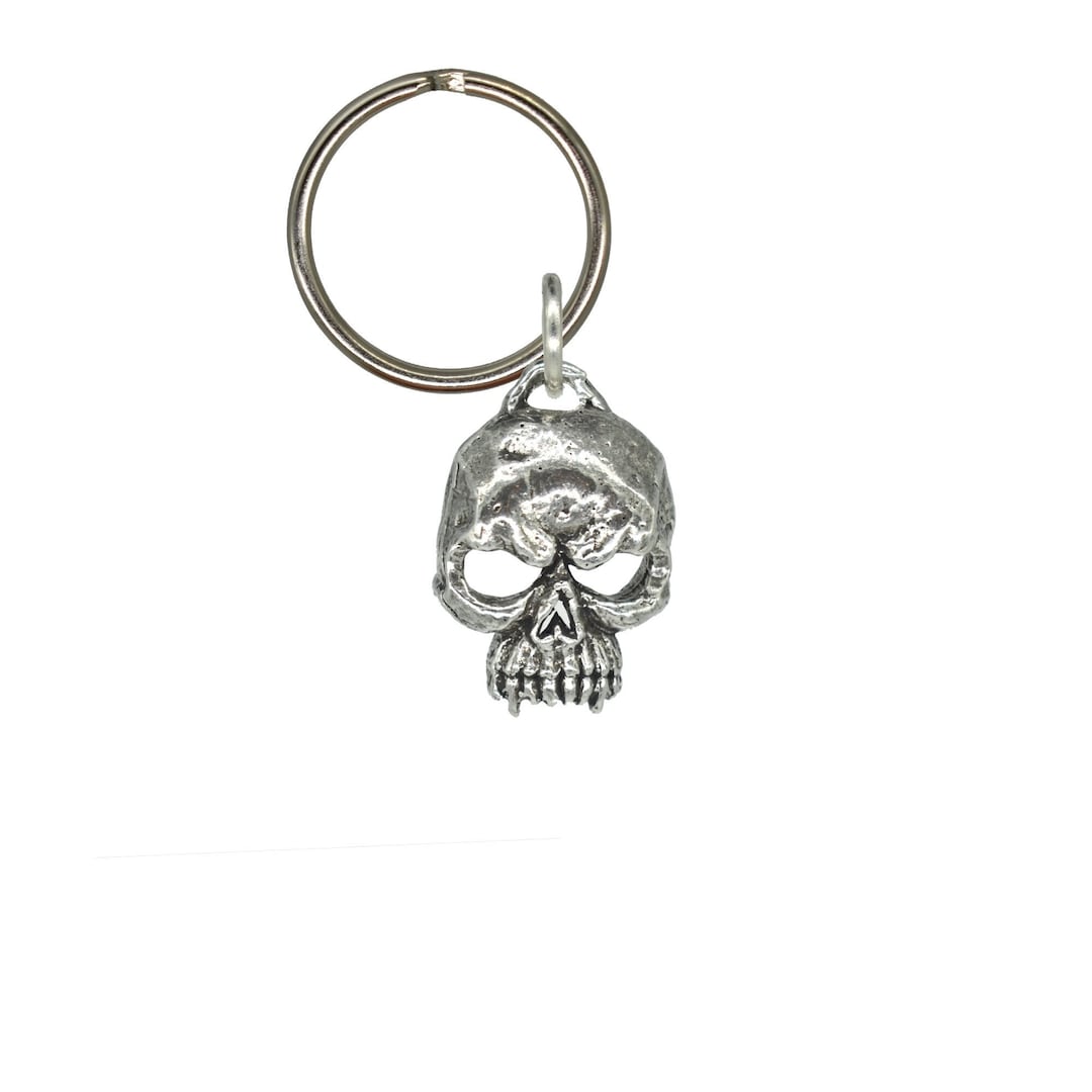 3D Skull Vampire Keychain, Dracula, Skeleton, G128KC, Metal, Death ...