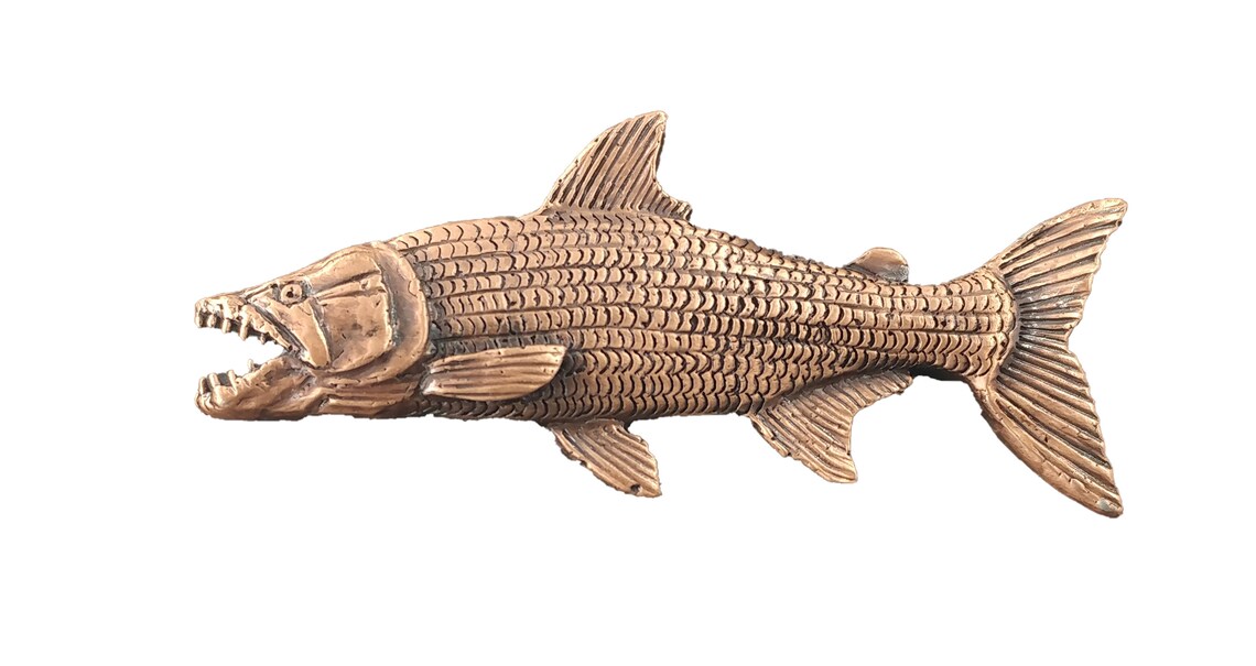 Creative Pewter Designs Tigerfish African Fish Premium Pewter Lapel Pin ...