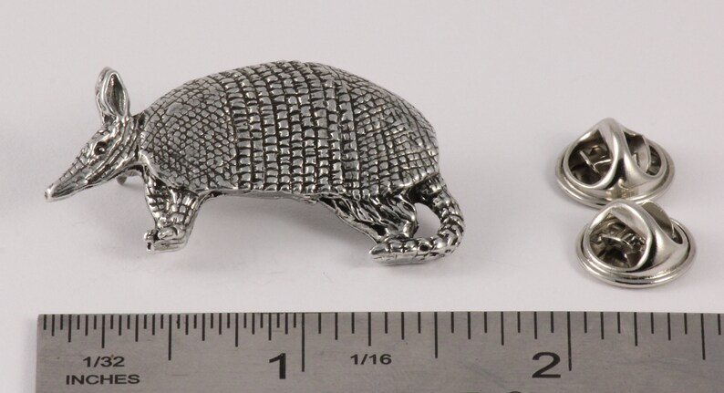 Creative Pewter Designs Armadillo Pewter Lapel Pin or Magnet M180 - Etsy