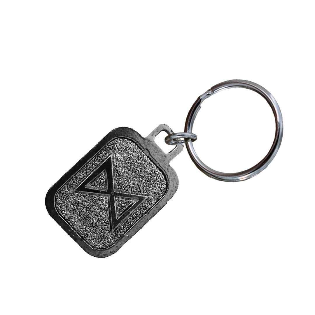 Dagaz Keychain, L070KC, 1 1/4 Inch, Norse Runes, Viking, Dawn, Gift ...