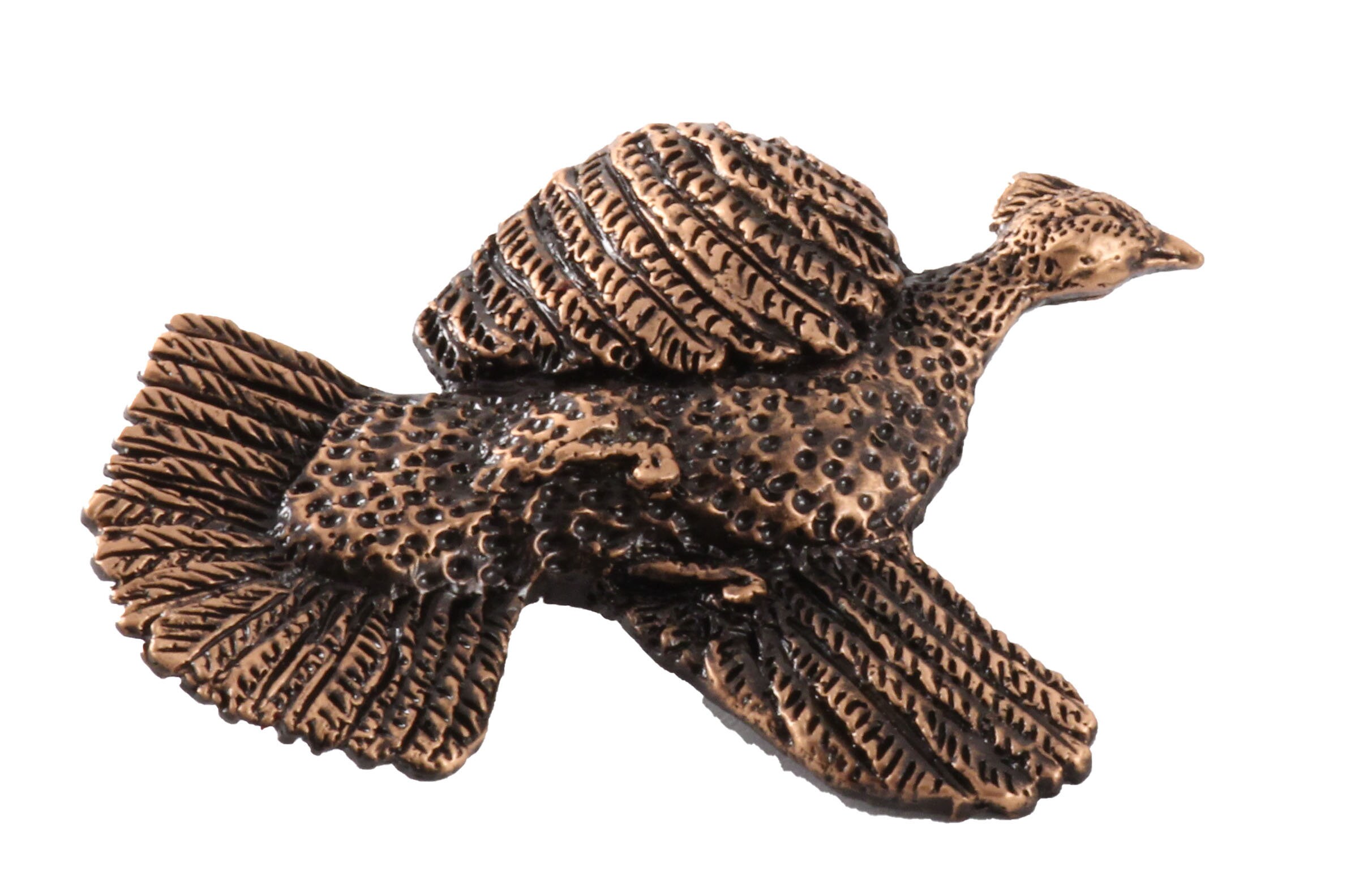 Creative Pewter Designs Ruffed Grouse Flushing Premium Bird Pewter ...